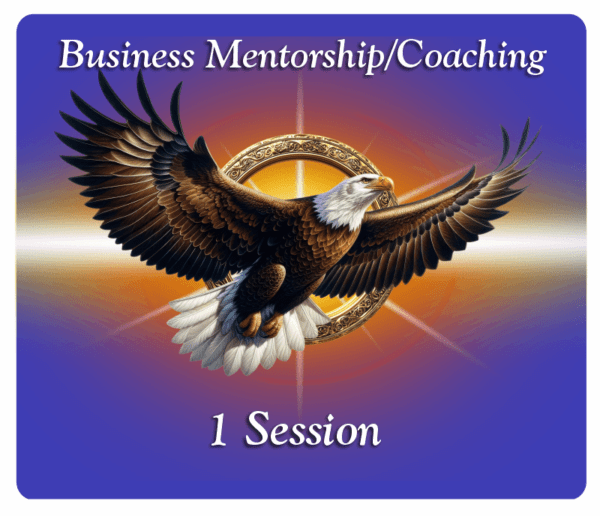 1 Mentoring/Coaching Session – Entrepreneur/Management Skills